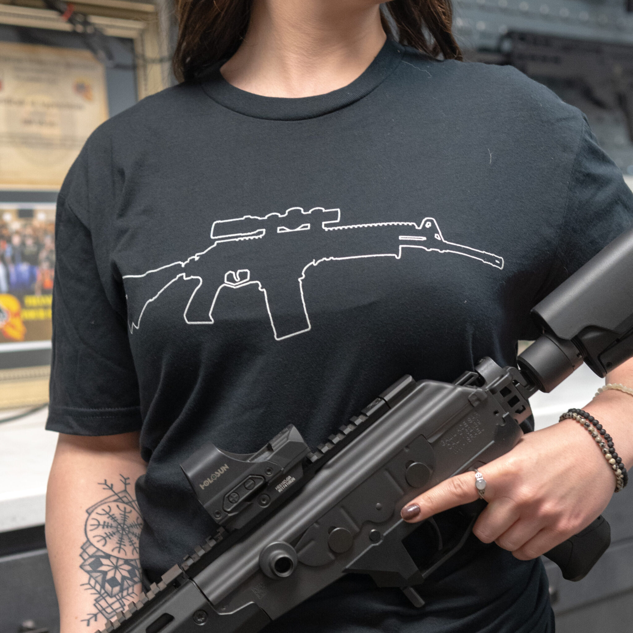 IWI Galil ACE Outline T-Shirt - IWI US